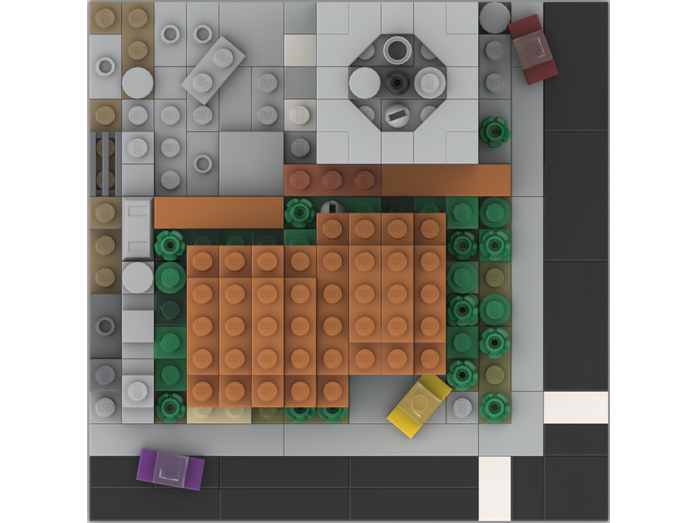 LEGO MOC Micropolis - Suburban House And Apartment Building. by ...