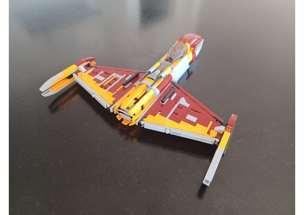 Lego Moc Shin Hatis Starfighter Playscale Eventus Engineering
