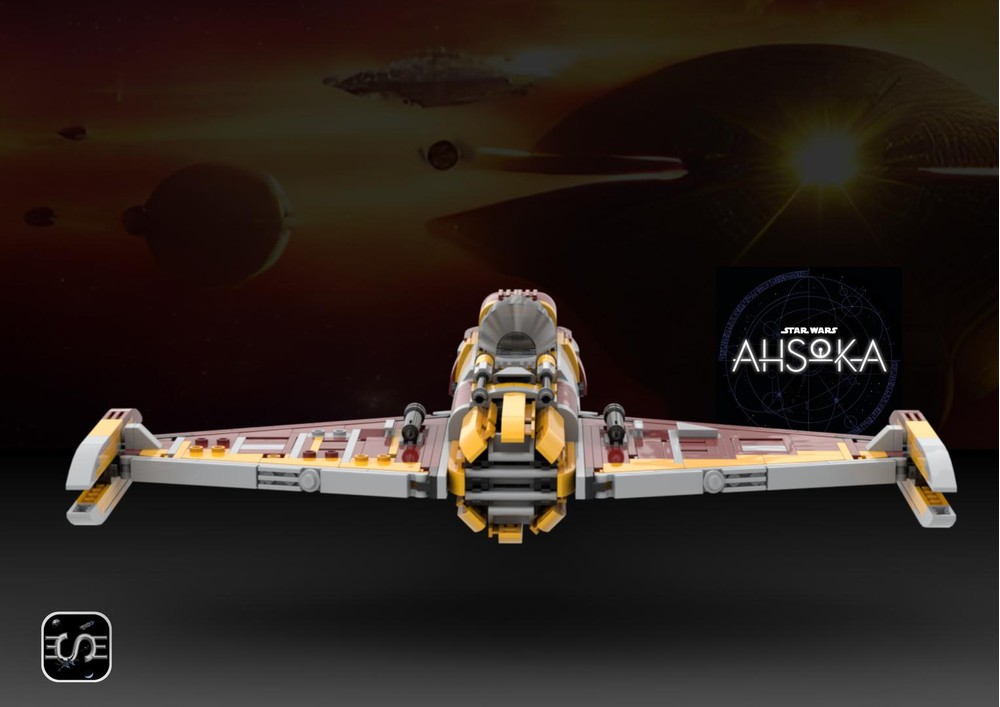 Lego Moc Shin Hatis Starfighter Playscale Eventus Engineering
