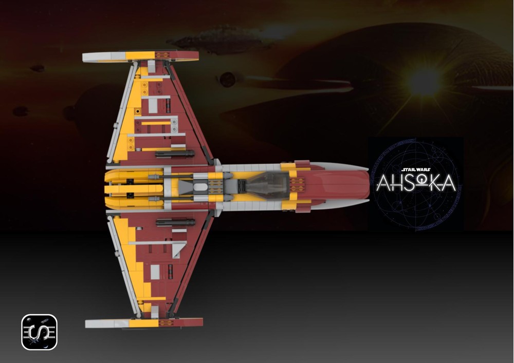 Lego Moc Shin Hatis Starfighter Playscale Eventus Engineering