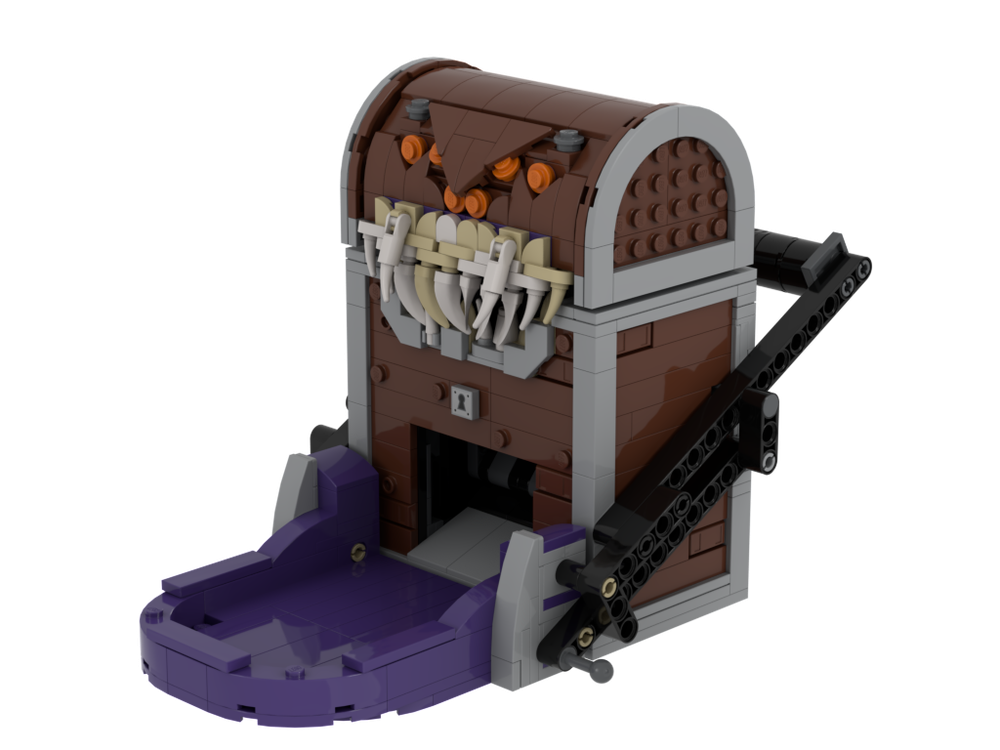 LEGO MOC DnD Dice Tower - Mimic by tomtoms_design | Rebrickable - Build ...