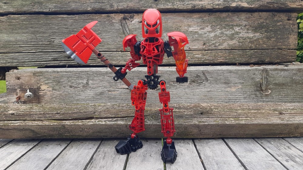 LEGO MOC Toa of Fire by BenjaminsBay | Rebrickable - Build with LEGO