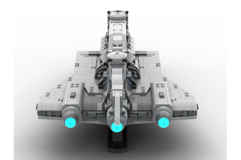 Lego Moc Gozanti Class Cruiser By Sir Buildsalot Rebrickable Build