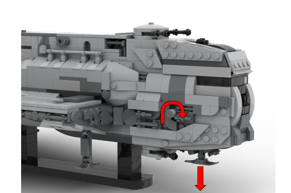 Lego Moc Gozanti Class Cruiser By Sir Buildsalot Rebrickable Build