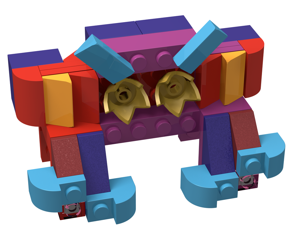 LEGO MOC Crown Crab by CeroIII | Rebrickable - Build with LEGO