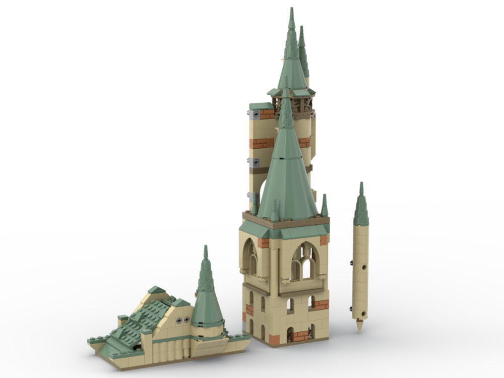 Lego Moc Hp Modular Room Of Requirement Roof Extension By Gobsmack