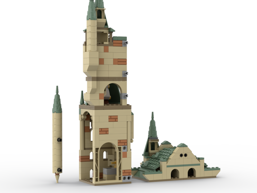 Lego Moc Hp Modular Room Of Requirement Roof Extension By Gobsmack