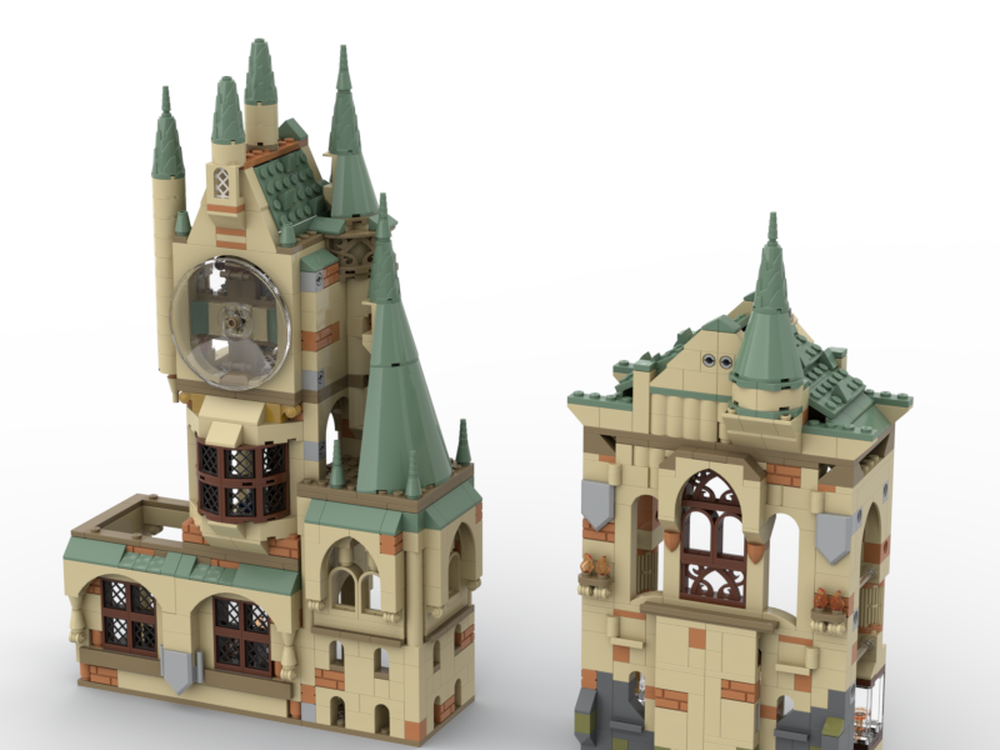 Lego Moc Hp Modular Room Of Requirement Roof Extension By Gobsmack