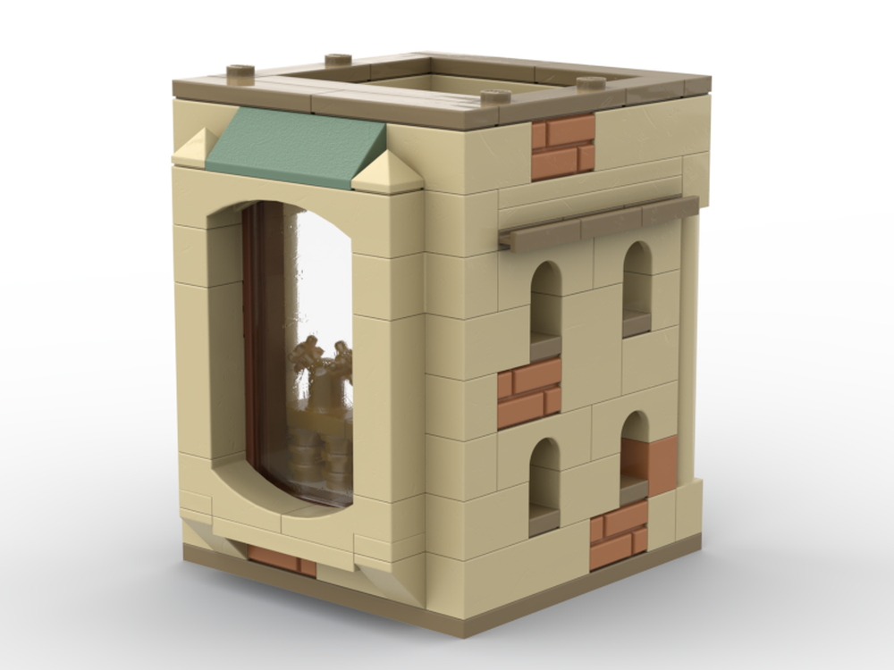 Lego Moc Hp Modular Room Of Requirement Roof Extension By Gobsmack