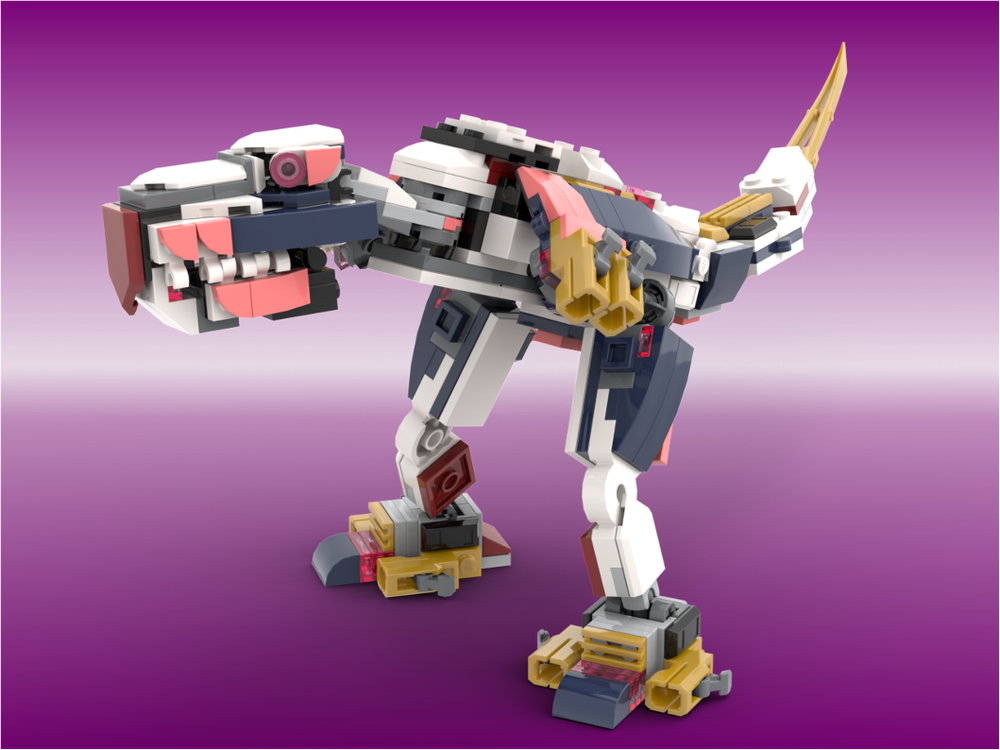 LEGO MOC Rapton's Cyber-Tyrann, 71792 Alternate Build by Macharius ...