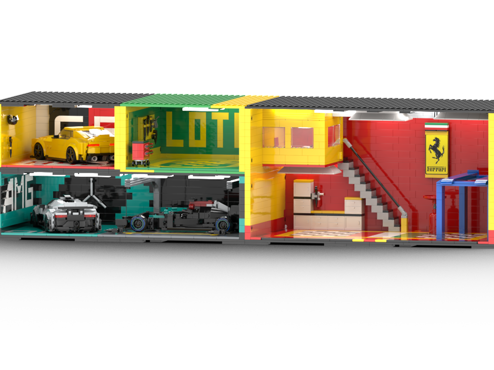 LEGO MOC Speed Champions Garage (Starter Pack with discount) by ...