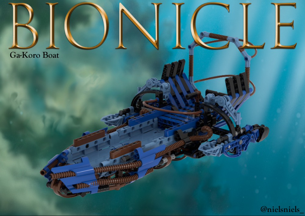 LEGO MOC Ga-Koro Boat by TheLegendRevamped | Rebrickable - Build with LEGO