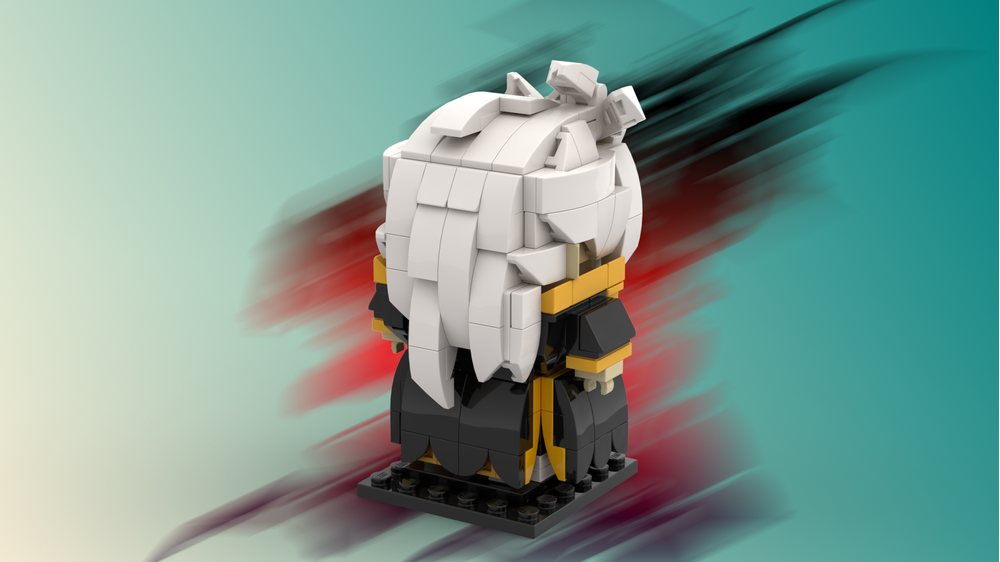 Lego Moc Setzer Gabbiani Ffvi Brickheadz By Headache Rebrickable