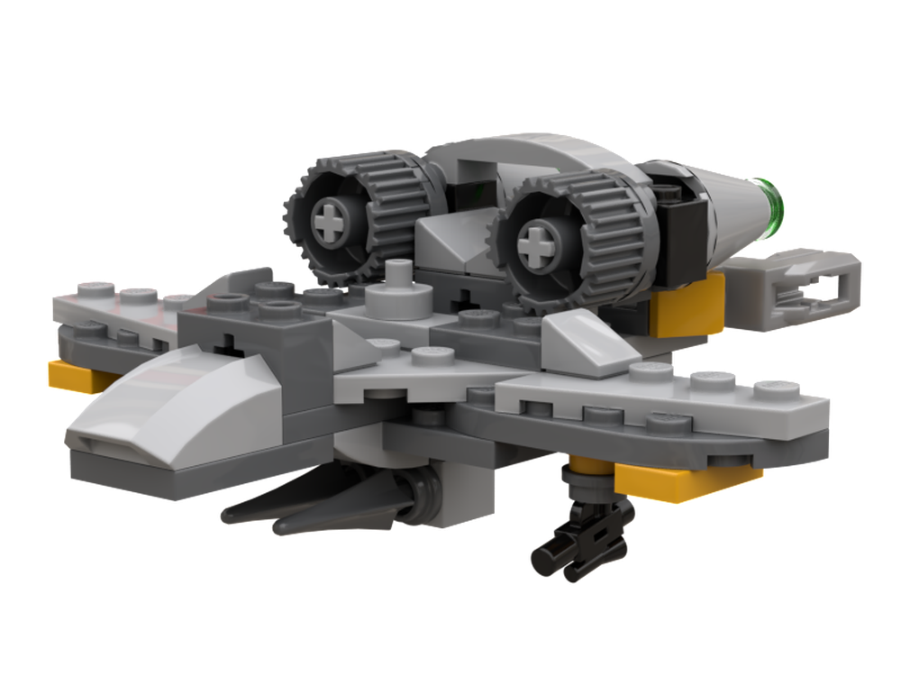 LEGO MOC 75363 - A-10 by JusTiCe8 | Rebrickable - Build with LEGO