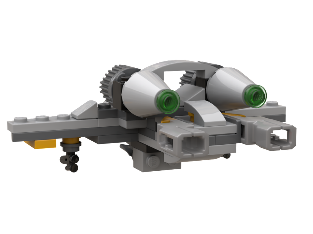 LEGO MOC 75363 - A-10 by JusTiCe8 | Rebrickable - Build with LEGO