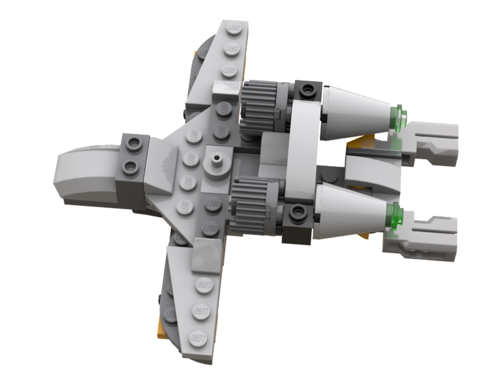 LEGO MOC 75363 - A-10 by JusTiCe8 | Rebrickable - Build with LEGO