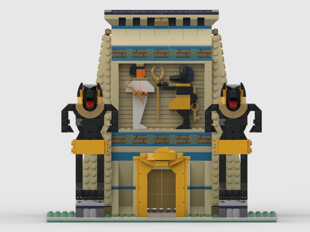 LEGO MOC The Mummy Temple by gijoseph25b | Rebrickable - Build with LEGO