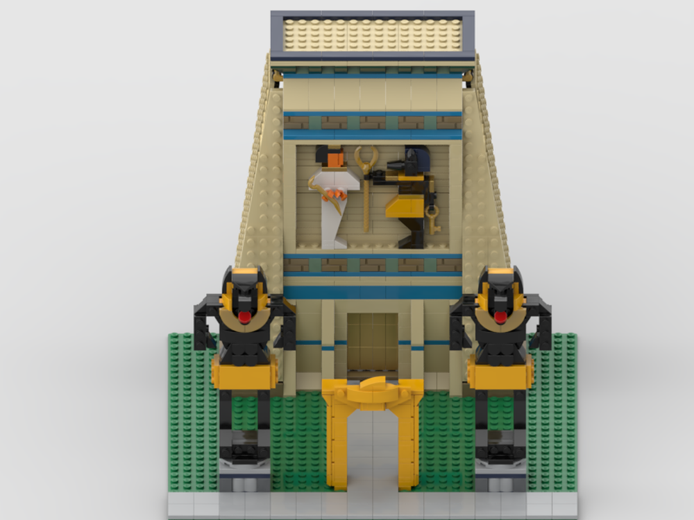 LEGO MOC The Mummy Temple by gijoseph25b | Rebrickable - Build with LEGO