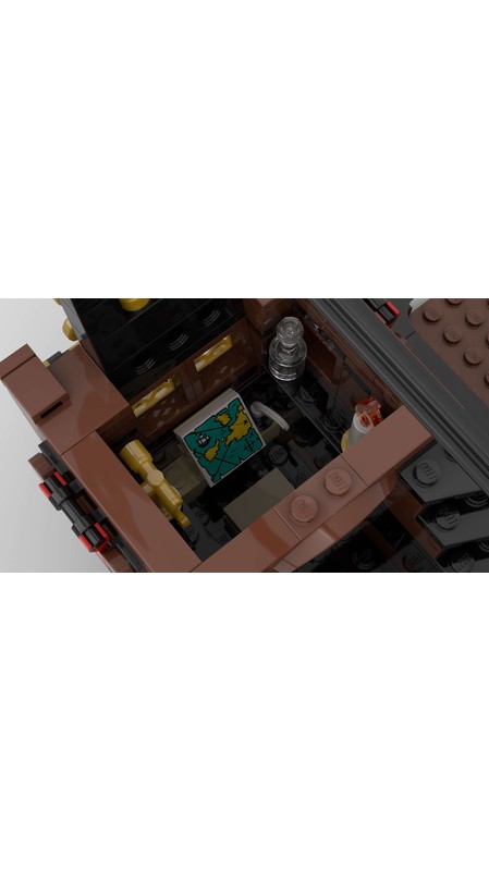 LEGO MOC Small Pirate Ship/ Sloop v1.0 by itnael | Rebrickable - Build ...