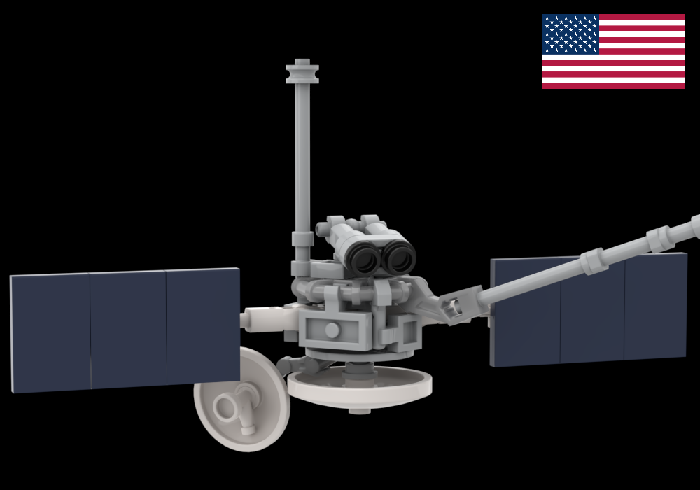 Lego Moc Mariner 10 Spacecraft By Orchardbuilds Rebrickable Build