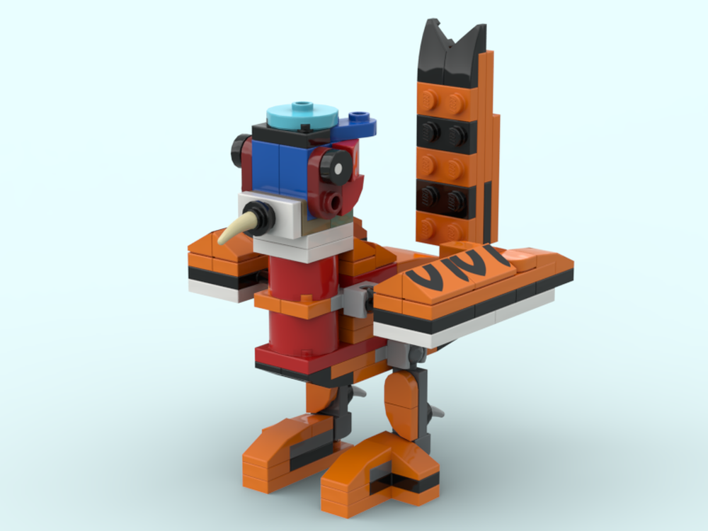 LEGO MOC 31129 Pheasant by Pikminfan67 | Rebrickable - Build with LEGO