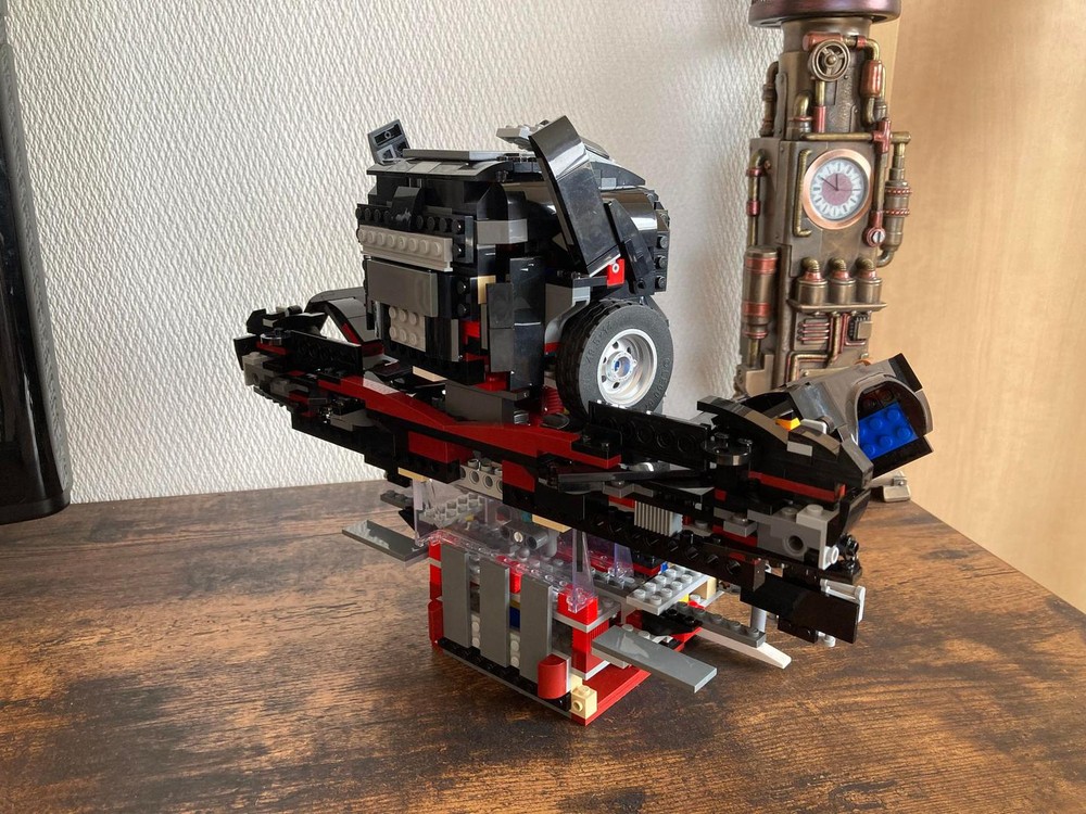 Lego Moc Ironhide Movie Bust Transformers By Creationcaravan Brad
