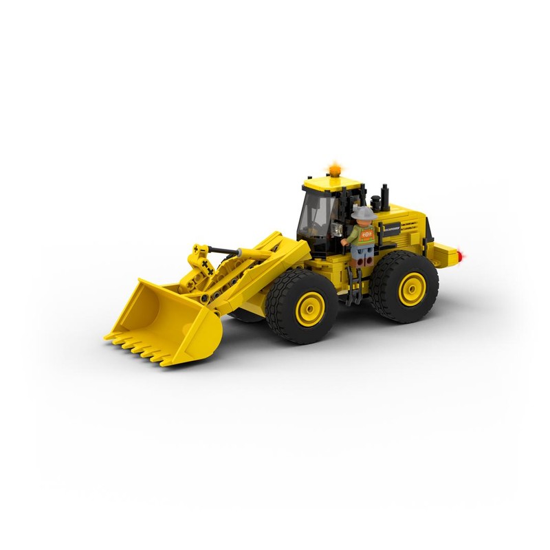LEGO MOC Front Loader | Excavator by PriBri | Rebrickable - Build with LEGO