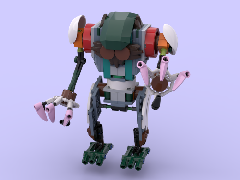 LEGO MOC Orchid Mech Suit by eric_nunya | Rebrickable - Build with LEGO