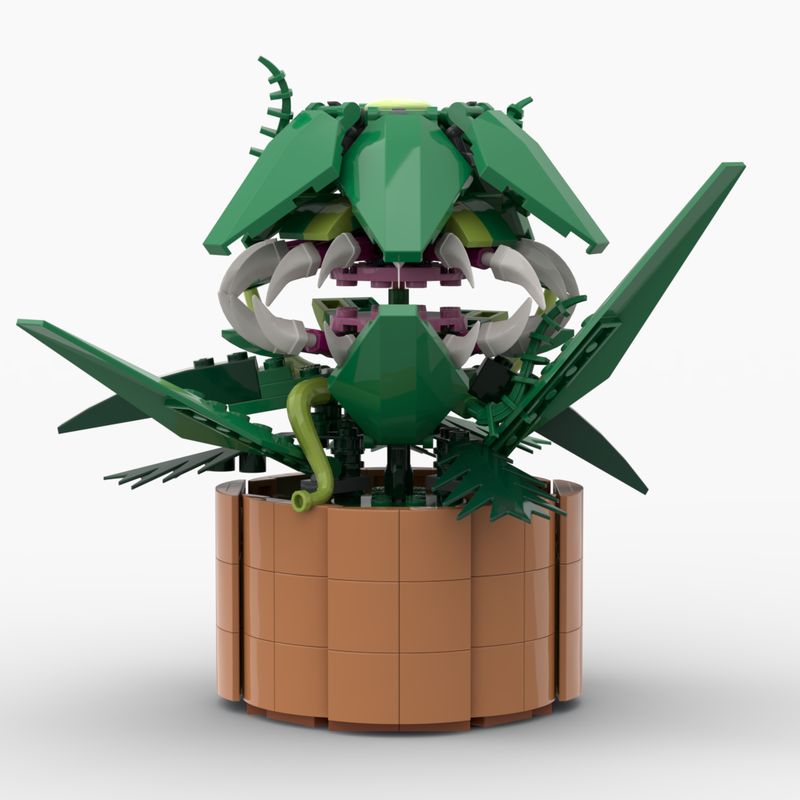 LEGO MOC Man-Eating Plant Monster by NicePartsUsage | Rebrickable ...