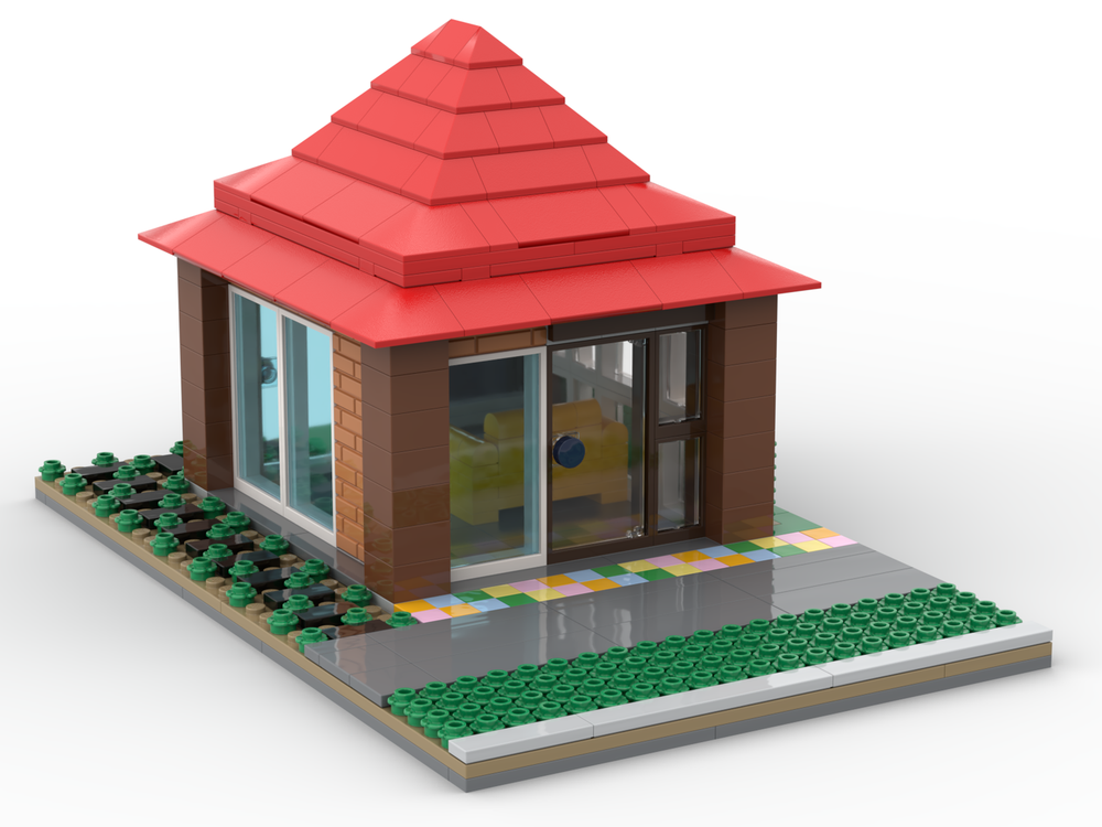 LEGO MOC Small Theatre by Machi Koro Dude | Rebrickable - Build with LEGO