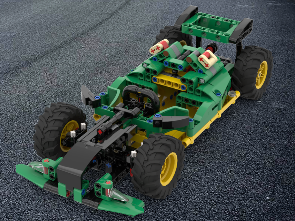 LEGO MOC 42136 Formula Racer by artemisovsky | Rebrickable - Build with ...