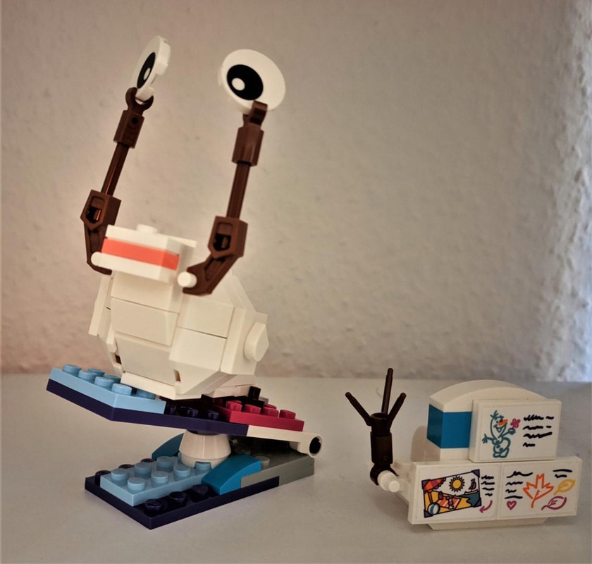 LEGO MOC Olaf Snail by siffer | Rebrickable - Build with LEGO