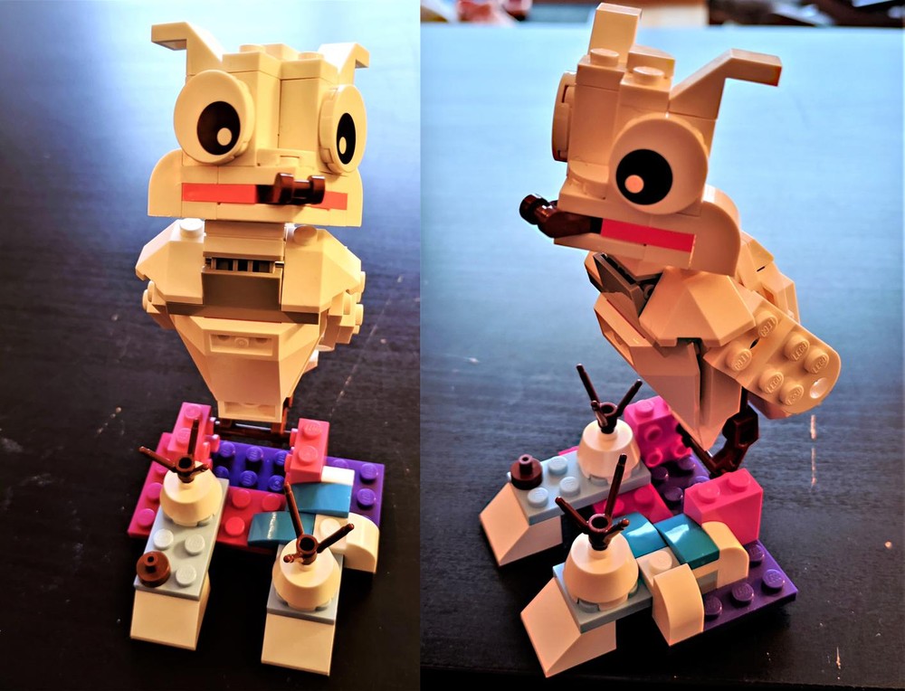 LEGO MOC Olaf Owl by siffer | Rebrickable - Build with LEGO
