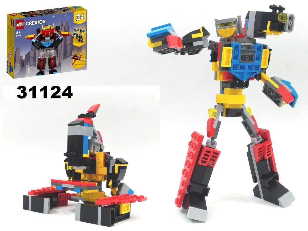 LEGO MOC Transformer Microscope from LEGO Creator 31124: Super robot by ...