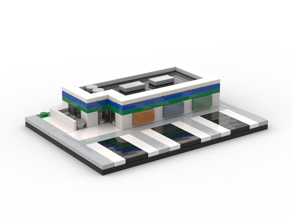 LEGO MOC City Supermarket by The Bobby Brix Channel | Rebrickable ...