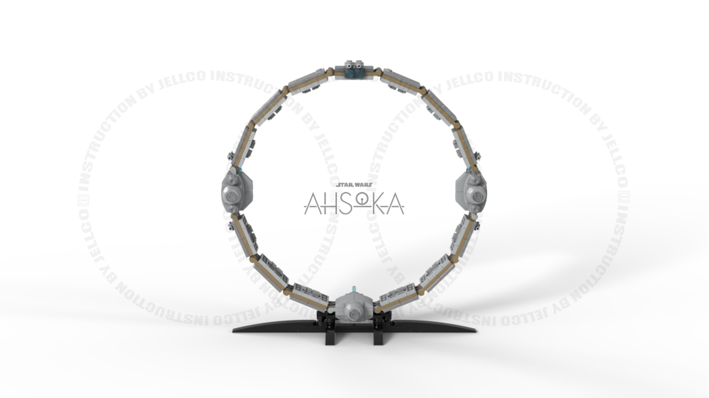 LEGO MOC-160192 Micro Hyperspace ring by jellco | Rebrickable - Build ...