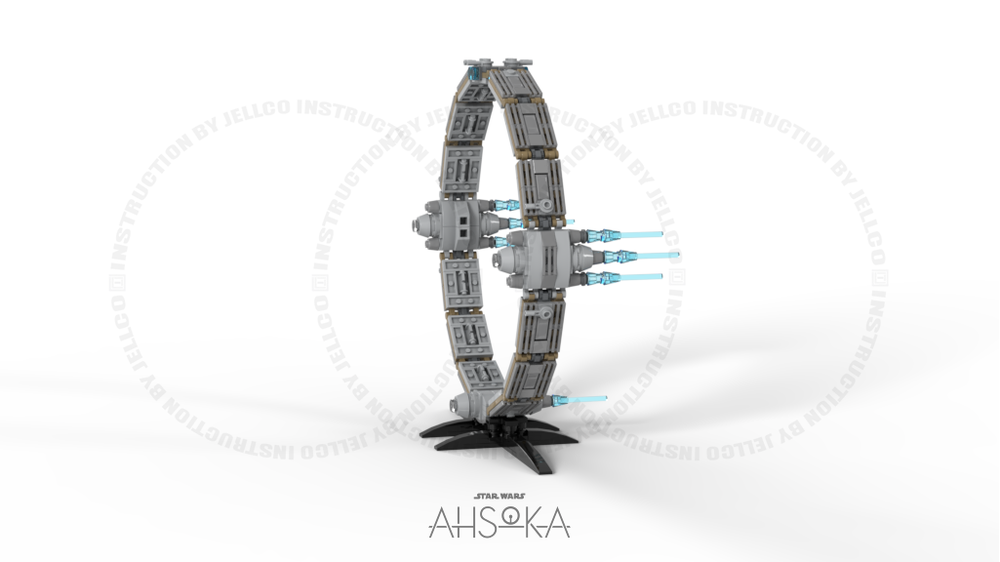 Lego Moc Micro Hyperspace Ring By Jellco Rebrickable Build With Lego