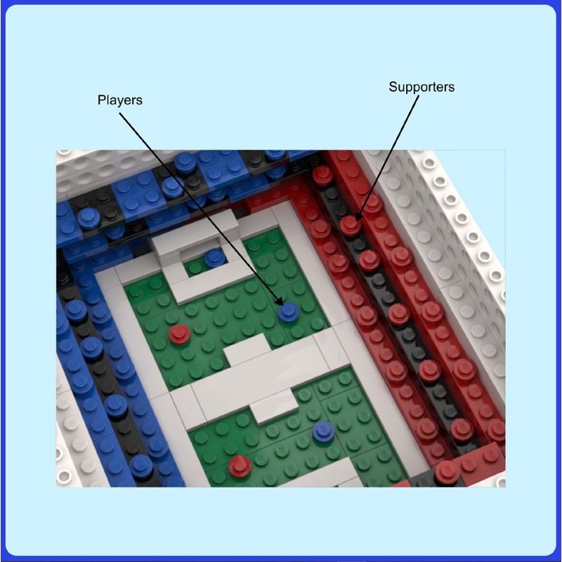 LEGO MOC San Siro Stadium by carede | Rebrickable - Build with LEGO