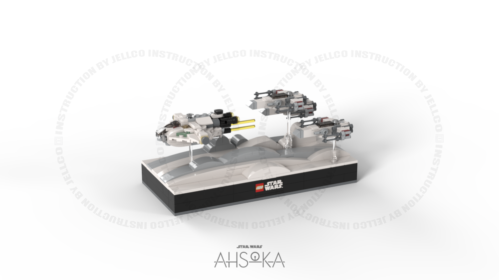 LEGO MOC Micro Diorama : Ghost with Phoenix squadron by jellco ...