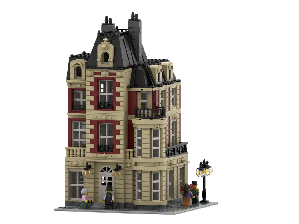 LEGO MOC French Mansion by Castor Troy Store | Rebrickable - Build with ...
