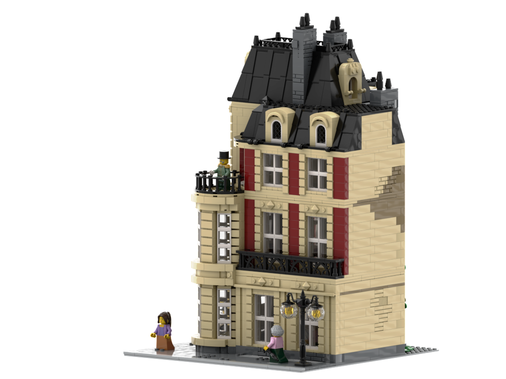 LEGO MOC French Mansion by House_of_bricks_and_diorama | Rebrickable ...