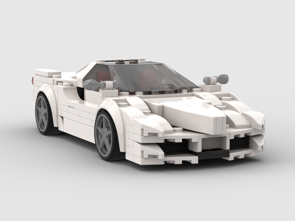 LEGO MOC Enzo Ferrari inspired Super Car by Le_Gorithmus | Rebrickable ...