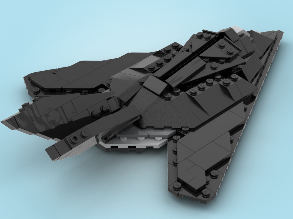 LEGO MOC F-117 (1/72 scale) by abracada_brick | Rebrickable - Build ...