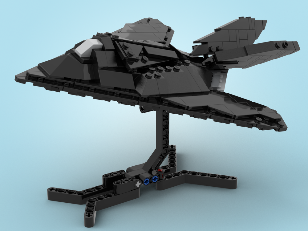 LEGO MOC F-117 (1/72 scale) by abracada_brick | Rebrickable - Build ...