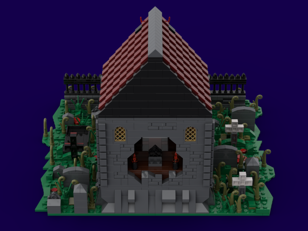 LEGO MOC Halloween Cemetery by Jedi Plb | Rebrickable - Build with LEGO