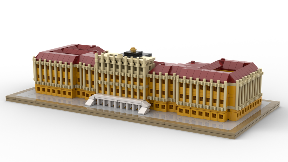 LEGO MOC Schönbrunn Palace by SimBi | Rebrickable - Build with LEGO