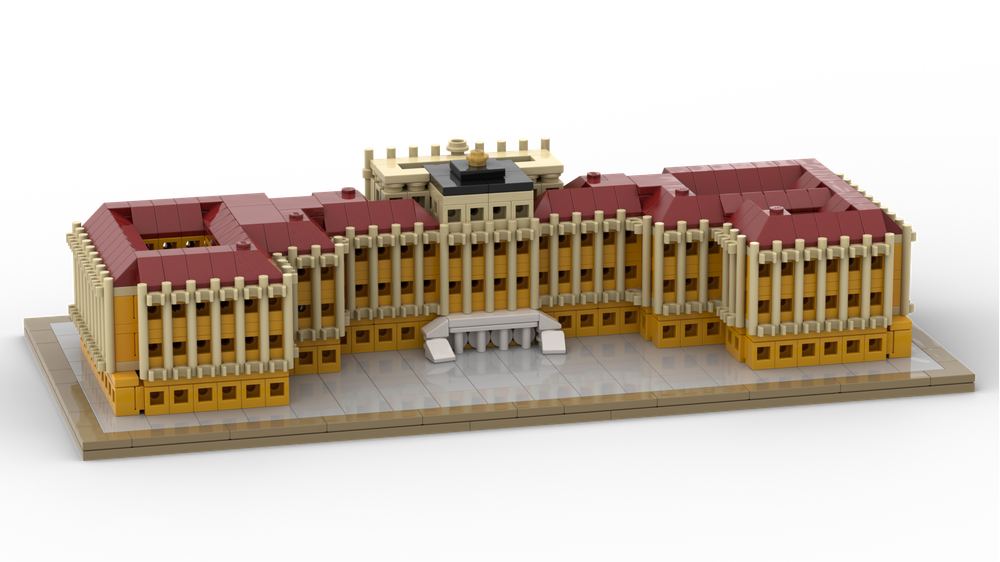 LEGO MOC Schönbrunn Palace by SimBi | Rebrickable - Build with LEGO