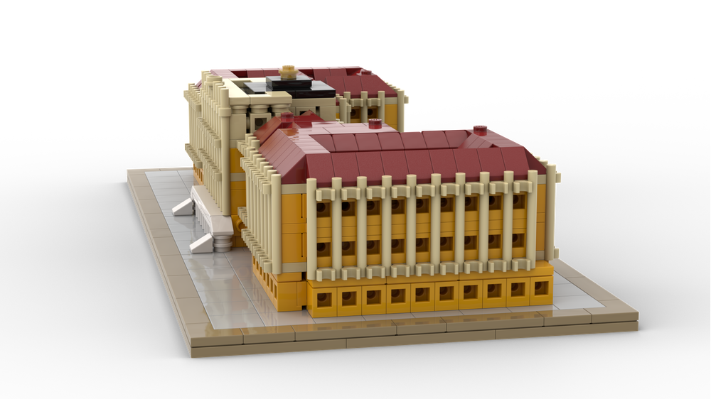 LEGO MOC Schönbrunn Palace by SimBi | Rebrickable - Build with LEGO
