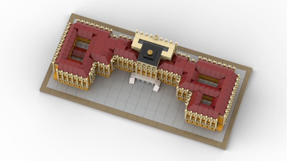 LEGO MOC Schönbrunn Palace by SimBi | Rebrickable - Build with LEGO