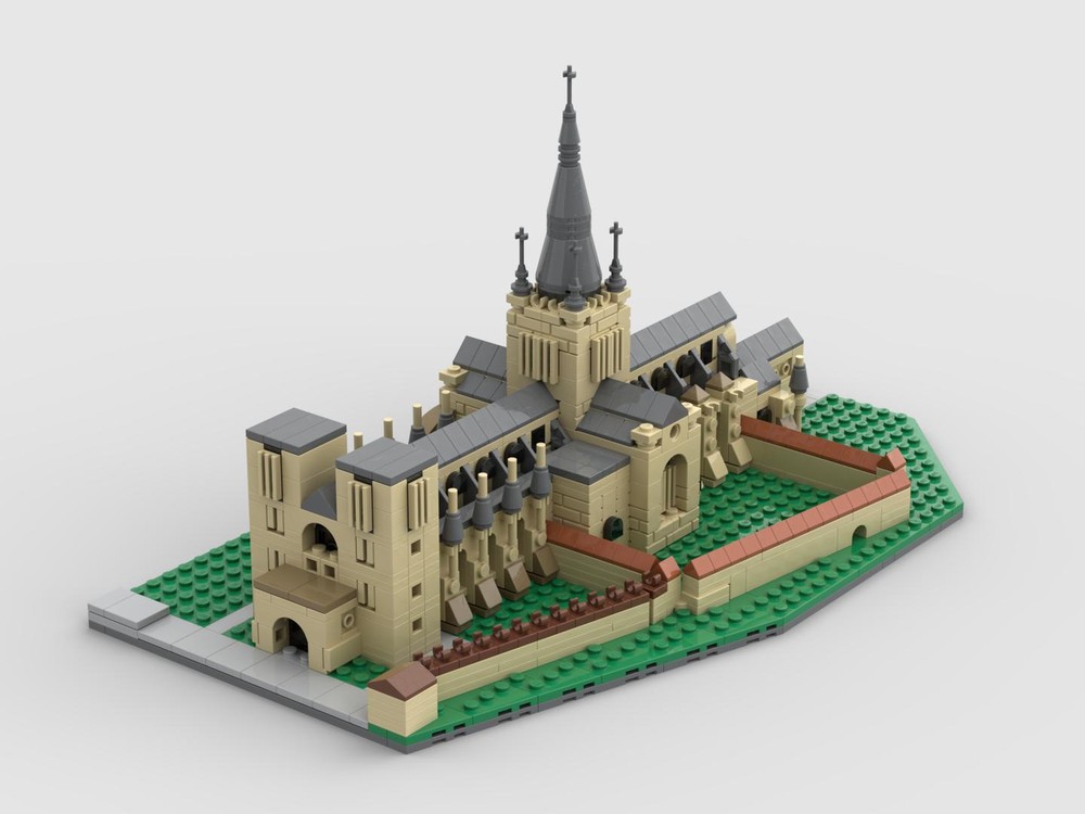 LEGO MOC Chichester Cathedral by albiorix | Rebrickable - Build with LEGO